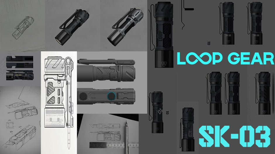 LOOP GEAR SK05: Compact Yet Powerful EDC Flashlights – LOOPGEAR