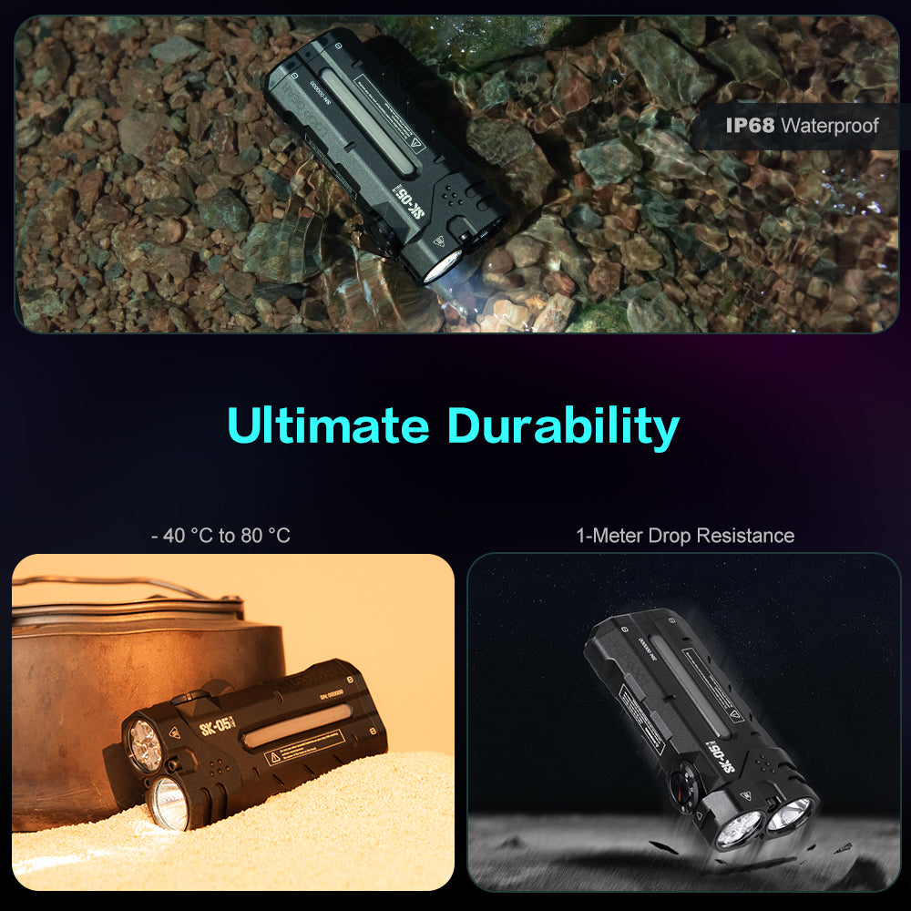 LOOP GEAR SK05 Flat LED Flashlight – LOOPGEAR