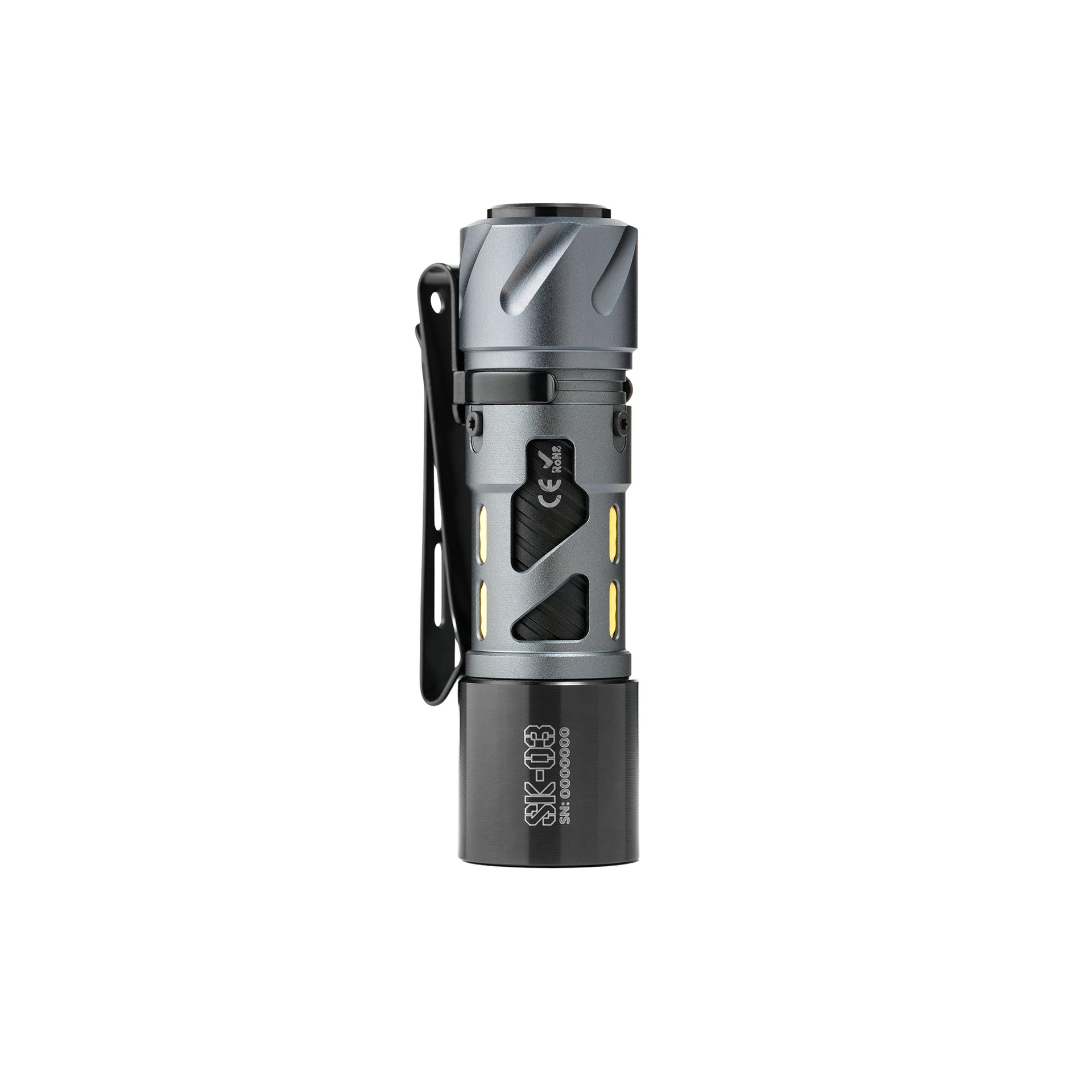 LOOP GEAR SK03 Flashlight Aluminum Grey – LOOPGEAR