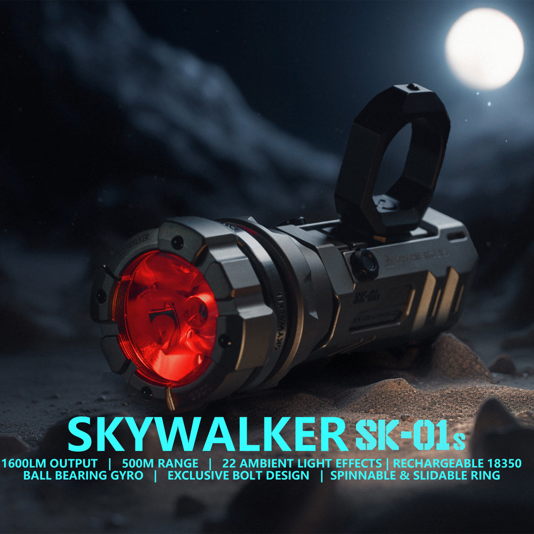 LOOP GEAR SK01S LED Flashlight 1600Lumens 500 Meters – LOOPGEAR